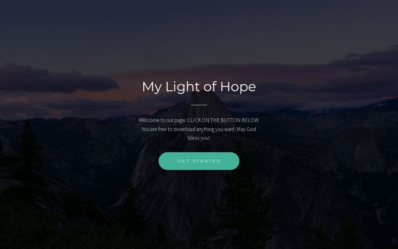 The Light of Hope